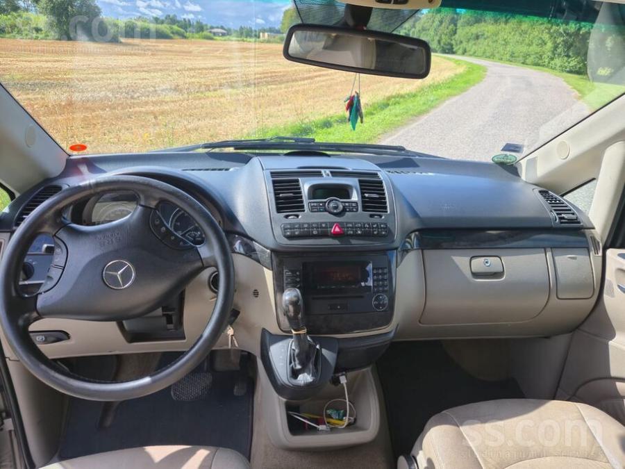 Mercedes-Benz Viano 2008 Ogre, ar dzinēja tilpumu 3.00 L un nobraukumu 339 tūkst. km par 6700 €, foto 7 vietnē AUTOMOTO.COM.LV