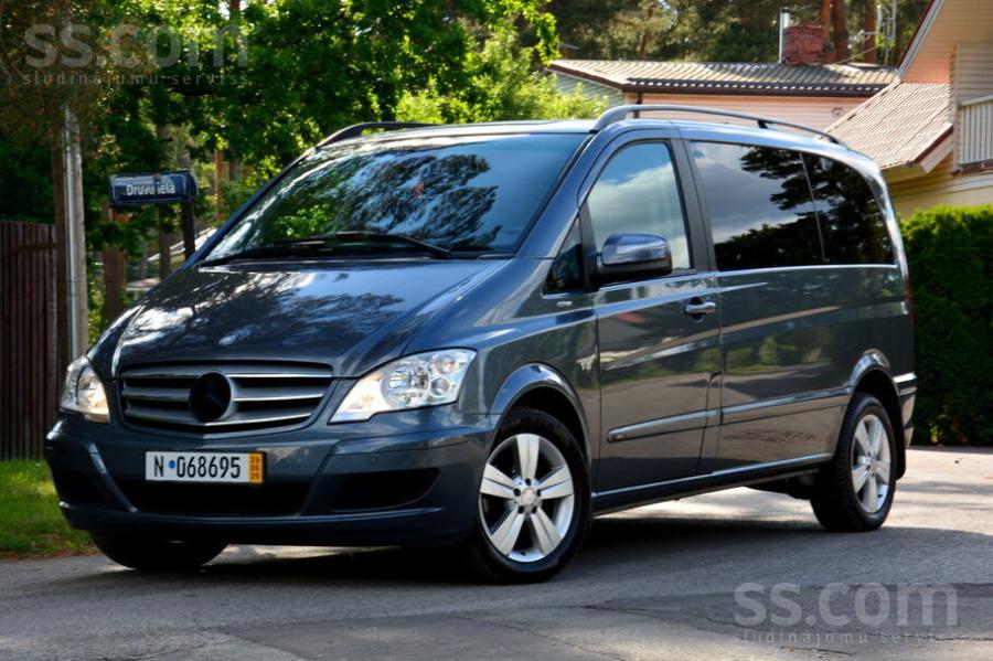 Мерседес Виано 2011 в Рига, объемом двигателя 3.00 л и пробегом 286 тыс. км за 11700 €, фото 1 на AUTOMOTO.COM.LV