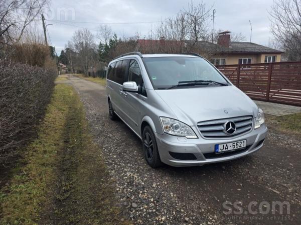 Mercedes-Benz Viano 2012 Rīga, ar dzinēja tilpumu 3.00 L un nobraukumu 304 tūkst. km par 6600 €, foto 10 vietnē AUTOMOTO.COM.LV