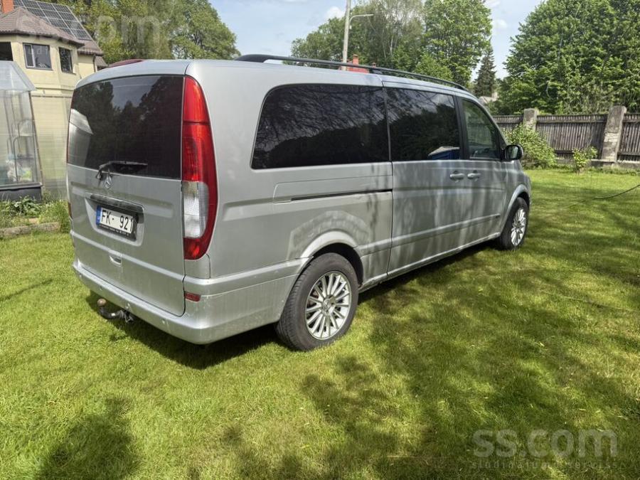 Mercedes-Benz Viano 2005 in Riga, with an engine capacity of 2.20 L and mileage of 436 thousand km for 3200 €, photo 11 on AUTOMOTO.COM.LV