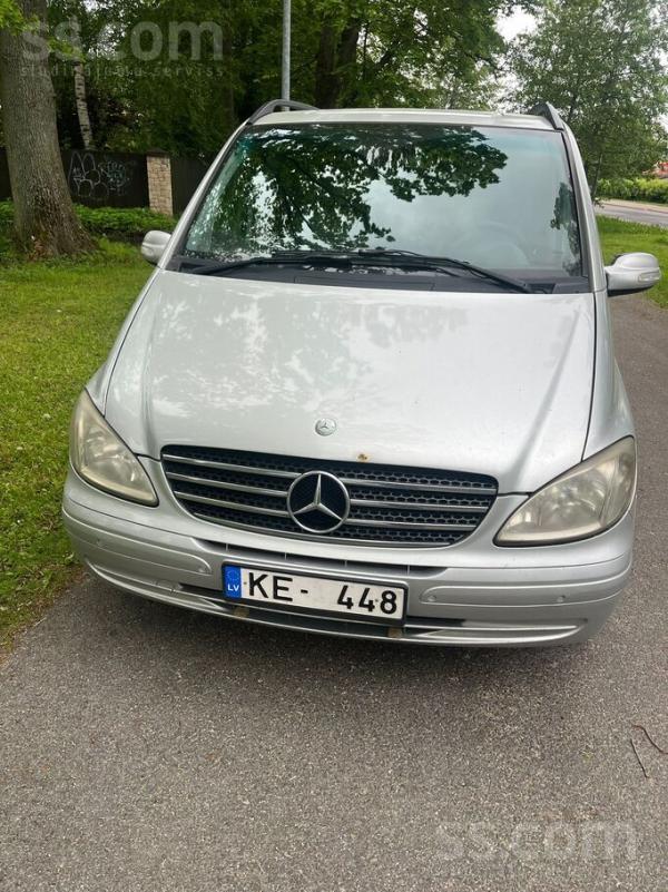 Mercedes-Benz Viano 2007 Rīga, ar dzinēja tilpumu 2.20 L un nobraukumu 439 tūkst. km par 4000 €, foto 1 vietnē AUTOMOTO.COM.LV