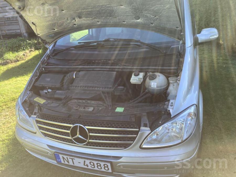Mercedes-Benz Viano 2007 in Daugavpils, with an engine capacity of 2.20 L and mileage of 247 thousand km for 4800 €, photo 6 on AUTOMOTO.COM.LV