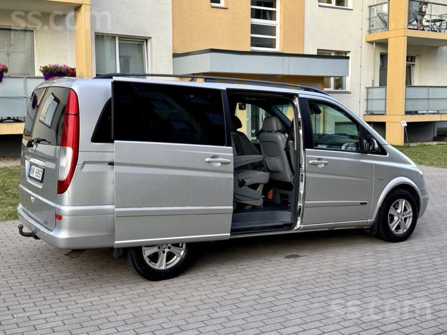 Mercedes-Benz Viano 2009 in Riga, with an engine capacity of 3.00 L and mileage of 28 thousand km for 7400 €, photo 27 on AUTOMOTO.COM.LV
