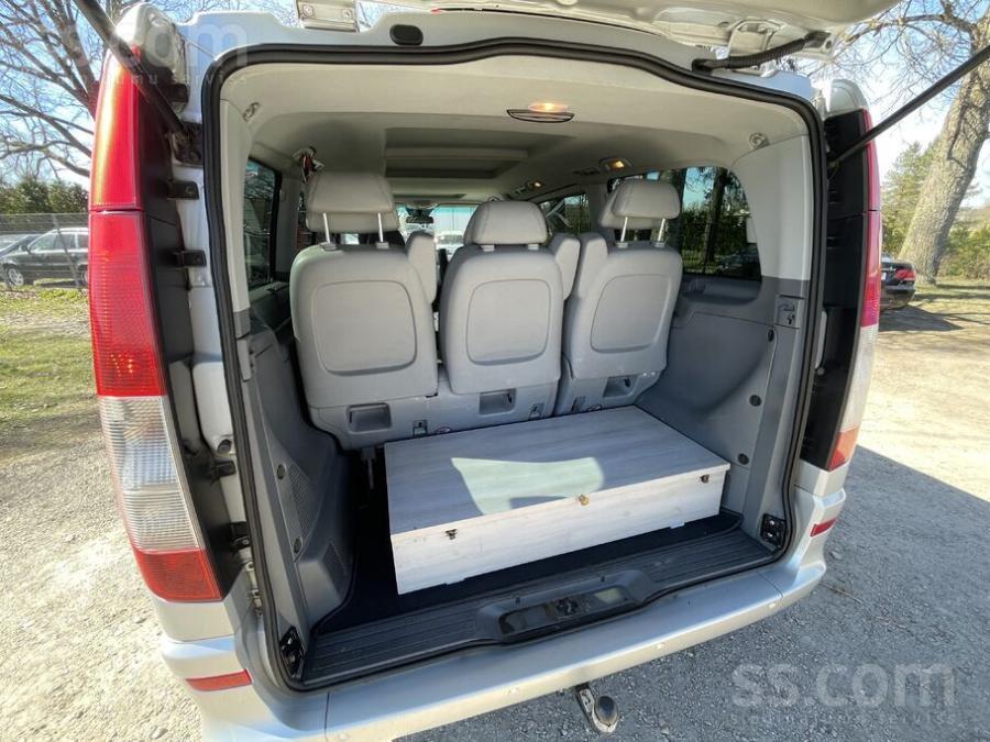 Mercedes-Benz Viano 2010 Rīga, ar dzinēja tilpumu 3.00 L un nobraukumu 275 tūkst. km par 13790 €, foto 19 vietnē AUTOMOTO.COM.LV