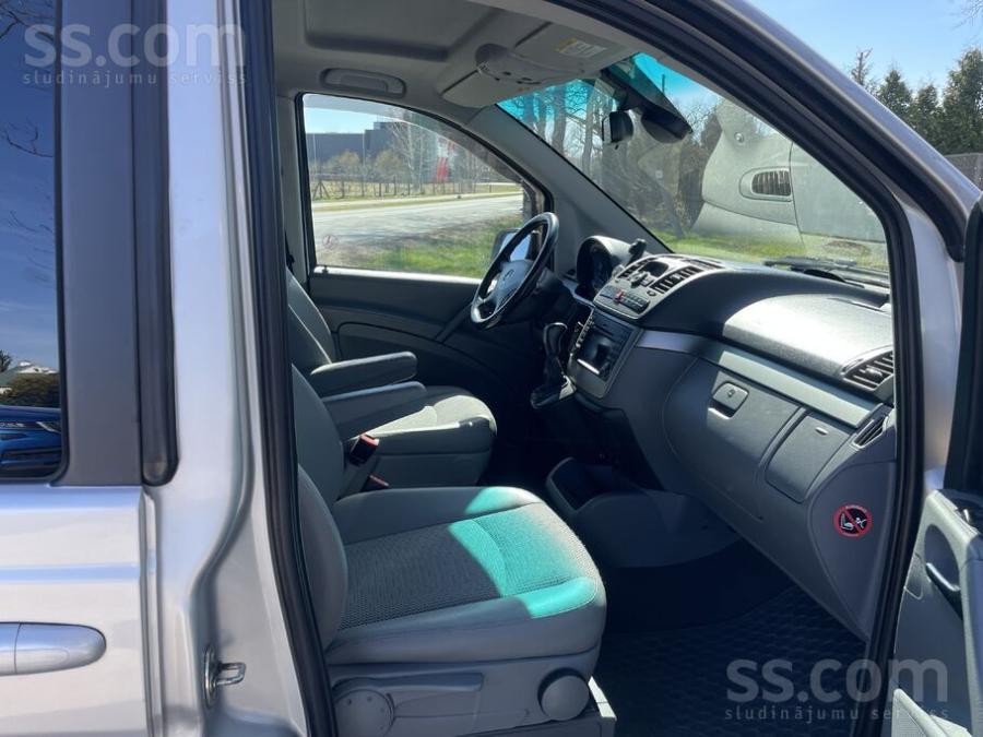 Mercedes-Benz Viano 2010 Rīga, ar dzinēja tilpumu 3.00 L un nobraukumu 275 tūkst. km par 13790 €, foto 20 vietnē AUTOMOTO.COM.LV