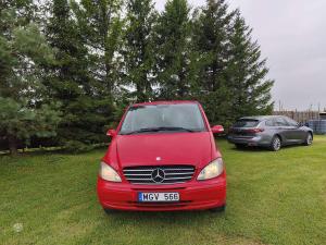 Red Mercedes-Benz Viano 2005 in Marijampole, with an engine capacity of 2.00 L and mileage of 306 thousand km for 5900 €, photo 7 on AUTOMOTO.COM.LV