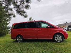 Red Mercedes-Benz Viano 2005 in Marijampole, with an engine capacity of 2.00 L and mileage of 306 thousand km for 5900 €, photo 8 on AUTOMOTO.COM.LV