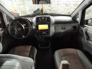 Red Mercedes-Benz Viano 2005 in Marijampole, with an engine capacity of 2.00 L and mileage of 306 thousand km for 5900 €, photo 12 on AUTOMOTO.COM.LV