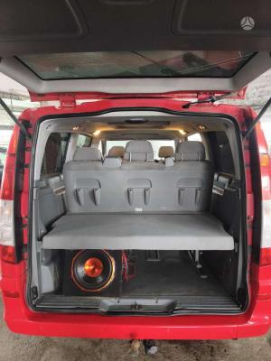 Red Mercedes-Benz Viano 2005 in Marijampole, with an engine capacity of 2.00 L and mileage of 306 thousand km for 5900 €, photo 18 on AUTOMOTO.COM.LV