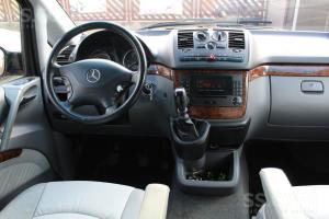 Red Mercedes-Benz Viano 2008 in Liepaja, with an engine capacity of 2.20 L and mileage of 256 thousand km for 11800 €, photo 11 on AUTOMOTO.COM.LV