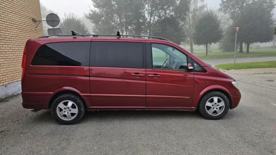Sarkans Mercedes-Benz Viano 2008 Rīga, ar dzinēja tilpumu 2.20 L un nobraukumu 408 tūkst. km par 5550 €, foto 5 vietnē AUTOMOTO.COM.LV