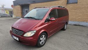 Sarkans Mercedes-Benz Viano 2008 Rīga, ar dzinēja tilpumu 2.20 L un nobraukumu 408 tūkst. km par 6550 €, foto  vietnē AUTOMOTO.COM.LV