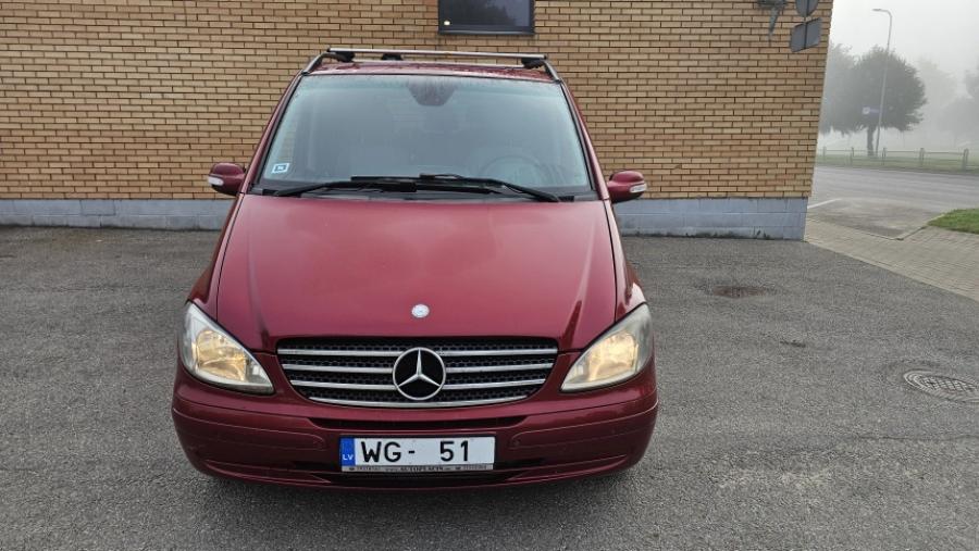 Sarkans Mercedes-Benz Viano 2008 Rīga, ar dzinēja tilpumu 2.20 L un nobraukumu 408 tūkst. km par 6550 €, foto 3 vietnē AUTOMOTO.COM.LV