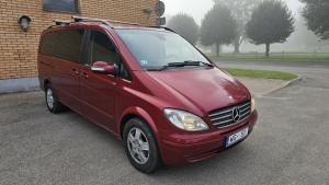 Sarkans Mercedes-Benz Viano 2008 Rīga, ar dzinēja tilpumu 2.20 L un nobraukumu 408 tūkst. km par 6550 €, foto 4 vietnē AUTOMOTO.COM.LV