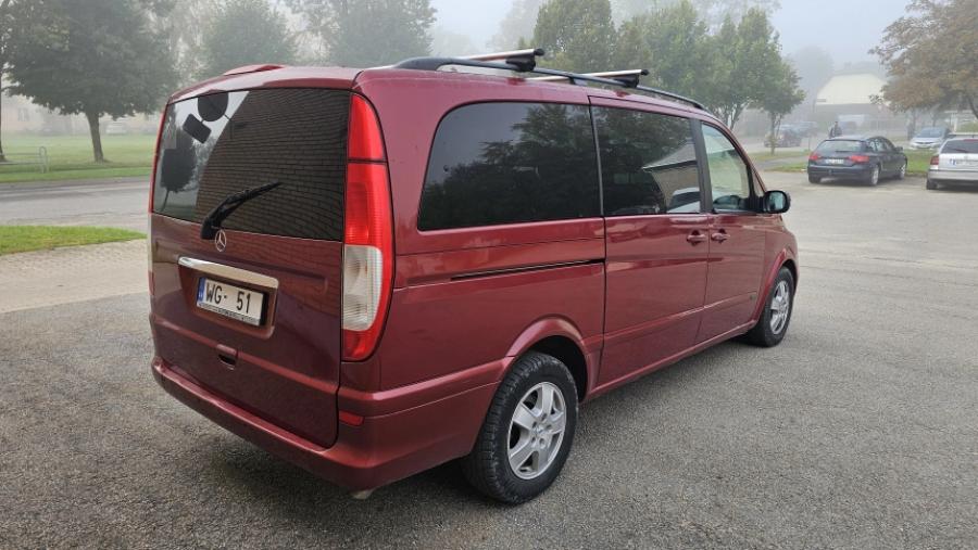 Sarkans Mercedes-Benz Viano 2008 Rīga, ar dzinēja tilpumu 2.20 L un nobraukumu 408 tūkst. km par 6550 €, foto 6 vietnē AUTOMOTO.COM.LV