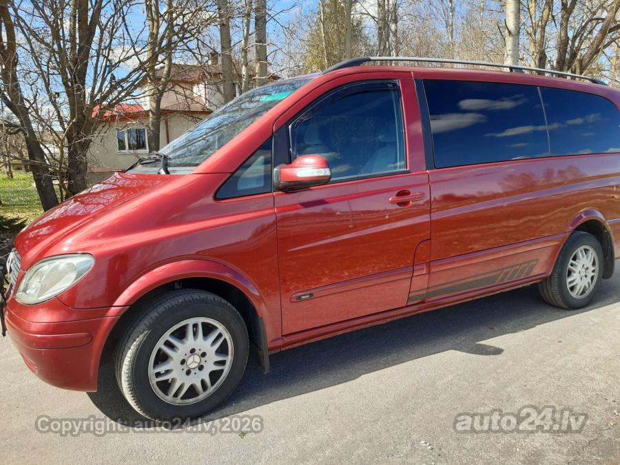 Sarkans Mercedes-Benz Viano 2004 Rakvere, ar dzinēja tilpumu 2.10 L un nobraukumu 483 tūkst. km par 4900 €, foto 1 vietnē AUTOMOTO.COM.LV