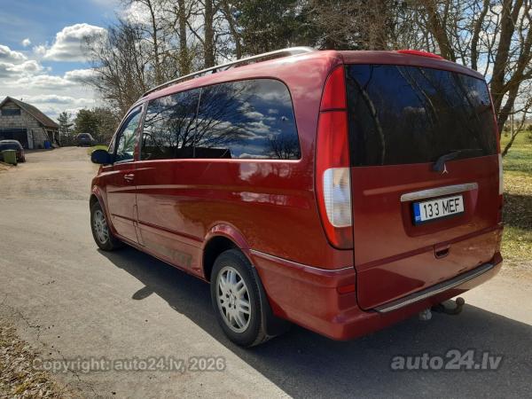 Sarkans Mercedes-Benz Viano 2004 Rakvere, ar dzinēja tilpumu 2.10 L un nobraukumu 483 tūkst. km par 4900 €, foto 2 vietnē AUTOMOTO.COM.LV