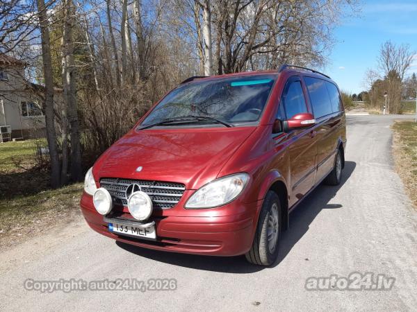 Sarkans Mercedes-Benz Viano 2004 Rakvere, ar dzinēja tilpumu 2.10 L un nobraukumu 483 tūkst. km par 4900 €, foto 3 vietnē AUTOMOTO.COM.LV