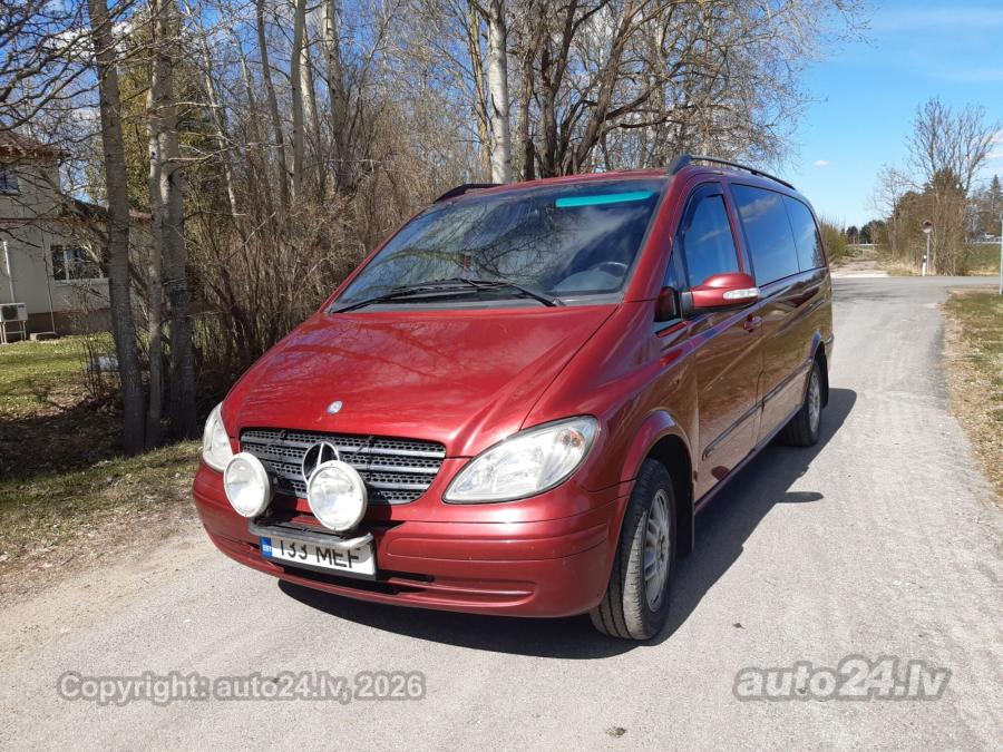 Sarkans Mercedes-Benz Viano 2004 Rakvere, ar dzinēja tilpumu 2.10 L un nobraukumu 483 tūkst. km par 4900 €, foto 4 vietnē AUTOMOTO.COM.LV