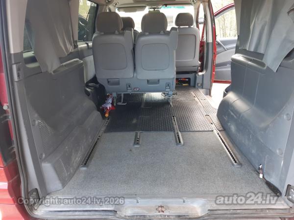 Sarkans Mercedes-Benz Viano 2004 Rakvere, ar dzinēja tilpumu 2.10 L un nobraukumu 483 tūkst. km par 4900 €, foto 9 vietnē AUTOMOTO.COM.LV