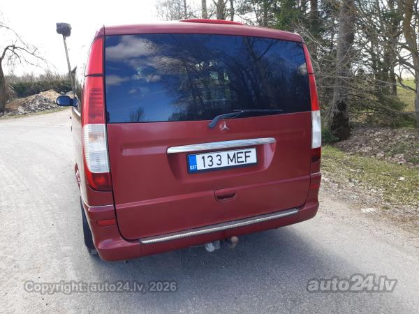 Sarkans Mercedes-Benz Viano 2004 Rakvere, ar dzinēja tilpumu 2.10 L un nobraukumu 483 tūkst. km par 4900 €, foto 10 vietnē AUTOMOTO.COM.LV