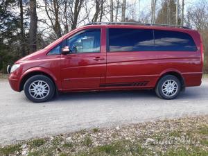 Sarkans Mercedes-Benz Viano 2004 Rakvere, ar dzinēja tilpumu 2.10 L un nobraukumu 483 tūkst. km par 4900 €, foto 12 vietnē AUTOMOTO.COM.LV