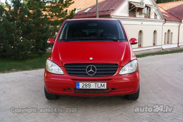 Red Mercedes-Benz Viano 2008 in Tartu, with an engine capacity of 3.00 L and mileage of 458 thousand km for 5500 €, photo 2 on AUTOMOTO.COM.LV