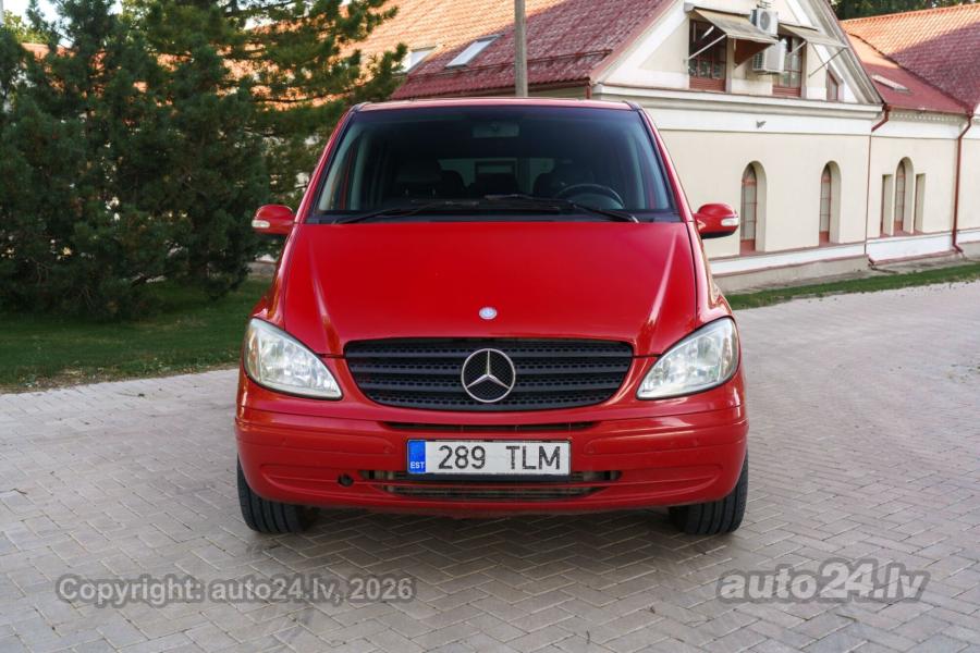 Красный Мерседес Виано 2008 в Тарту, объемом двигателя 3.00 л и пробегом 458 тыс. км за 5500 €, фото 3 на AUTOMOTO.COM.LV