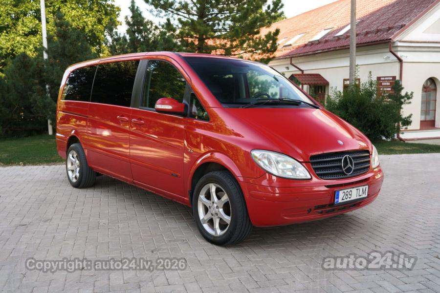 Красный Мерседес Виано 2008 в Тарту, объемом двигателя 3.00 л и пробегом 458 тыс. км за 5500 €, фото 4 на AUTOMOTO.COM.LV