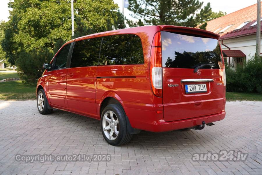 Красный Мерседес Виано 2008 в Тарту, объемом двигателя 3.00 л и пробегом 458 тыс. км за 5500 €, фото 5 на AUTOMOTO.COM.LV