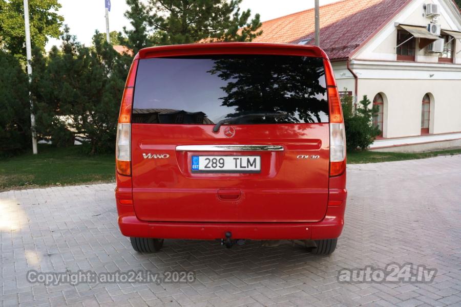 Красный Мерседес Виано 2008 в Тарту, объемом двигателя 3.00 л и пробегом 458 тыс. км за 5500 €, фото 6 на AUTOMOTO.COM.LV