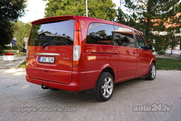 Red Mercedes-Benz Viano 2008 in Tartu, with an engine capacity of 3.00 L and mileage of 458 thousand km for 5500 €, photo 6 on AUTOMOTO.COM.LV
