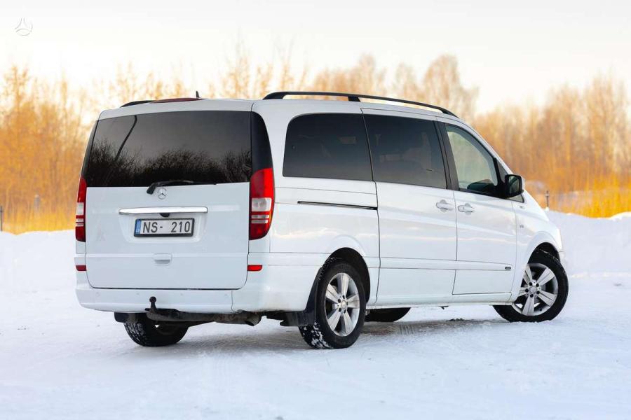 Balts Mercedes-Benz Viano 2012 Jelgava, ar dzinēja tilpumu 3.00 L un nobraukumu 397 tūkst. km par 12900 €, foto 12 vietnē AUTOMOTO.COM.LV