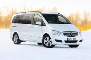Balts Mercedes-Benz Viano 2012 Jelgava, ar dzinēja tilpumu 3.00 L un nobraukumu 395 tūkst. km par 12500 €, foto  vietnē AUTOMOTO.COM.LV
