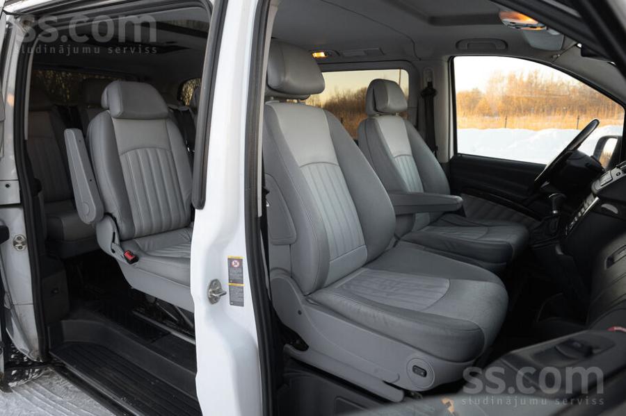 Balts Mercedes-Benz Viano 2012 Jelgava, ar dzinēja tilpumu 3.00 L un nobraukumu 395 tūkst. km par 12500 €, foto 8 vietnē AUTOMOTO.COM.LV