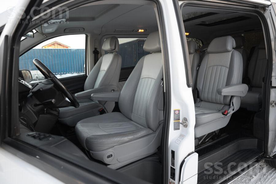 Balts Mercedes-Benz Viano 2012 Jelgava, ar dzinēja tilpumu 3.00 L un nobraukumu 395 tūkst. km par 12500 €, foto 21 vietnē AUTOMOTO.COM.LV