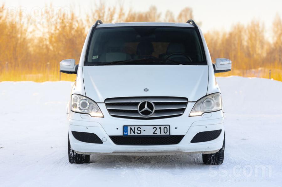 Balts Mercedes-Benz Viano 2012 Jelgava, ar dzinēja tilpumu 3.00 L un nobraukumu 395 tūkst. km par 12500 €, foto 23 vietnē AUTOMOTO.COM.LV