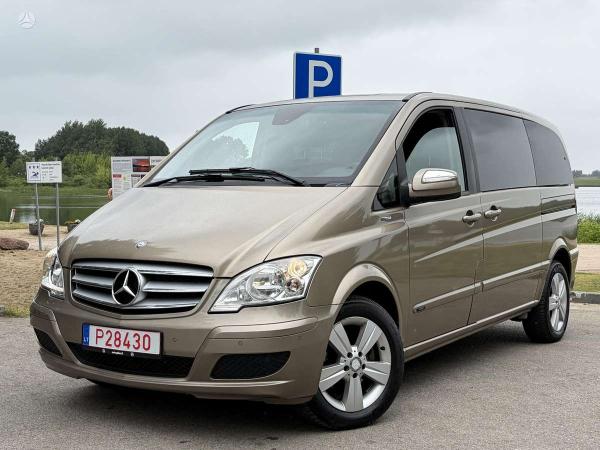 Dzeltens Mercedes-Benz Viano 2012 Raseiniai, ar dzinēja tilpumu 2.14 L un nobraukumu 272 tūkst. km par 10999 €, foto 1 vietnē AUTOMOTO.COM.LV
