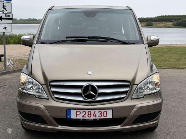 Dzeltens Mercedes-Benz Viano 2012 Raseiniai, ar dzinēja tilpumu 2.14 L un nobraukumu 272 tūkst. km par 10999 €, foto 5 vietnē AUTOMOTO.COM.LV