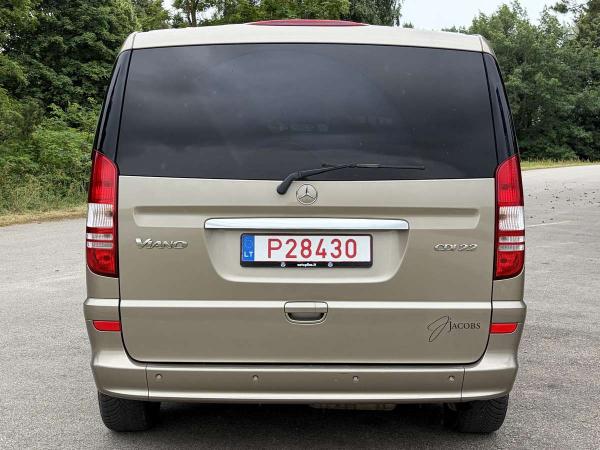 Dzeltens Mercedes-Benz Viano 2012 Raseiniai, ar dzinēja tilpumu 2.14 L un nobraukumu 272 tūkst. km par 10999 €, foto 6 vietnē AUTOMOTO.COM.LV