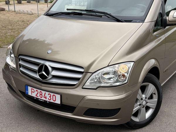 Dzeltens Mercedes-Benz Viano 2012 Raseiniai, ar dzinēja tilpumu 2.14 L un nobraukumu 272 tūkst. km par 10999 €, foto 7 vietnē AUTOMOTO.COM.LV