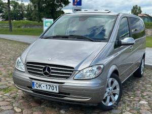 Yellow Mercedes-Benz Viano 2009 in Kraslava, with an engine capacity of 3.00 L and mileage of 173 thousand km for 11500 €, photo  on AUTOMOTO.COM.LV
