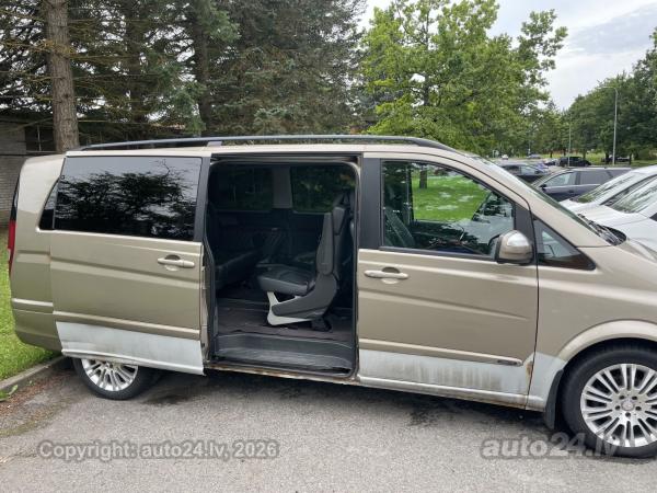 Yellow Mercedes-Benz Viano 2010 in Tallinn, with an engine capacity of 3.50 L and mileage of 496 thousand km for 6400 €, photo 2 on AUTOMOTO.COM.LV