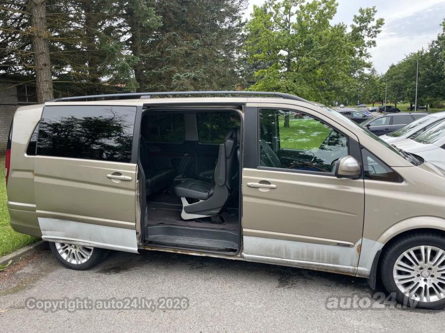 Dzeltens Mercedes-Benz Viano 2010 Tallina, ar dzinēja tilpumu 3.50 L un nobraukumu 496 tūkst. km par 6400 €, foto 3 vietnē AUTOMOTO.COM.LV