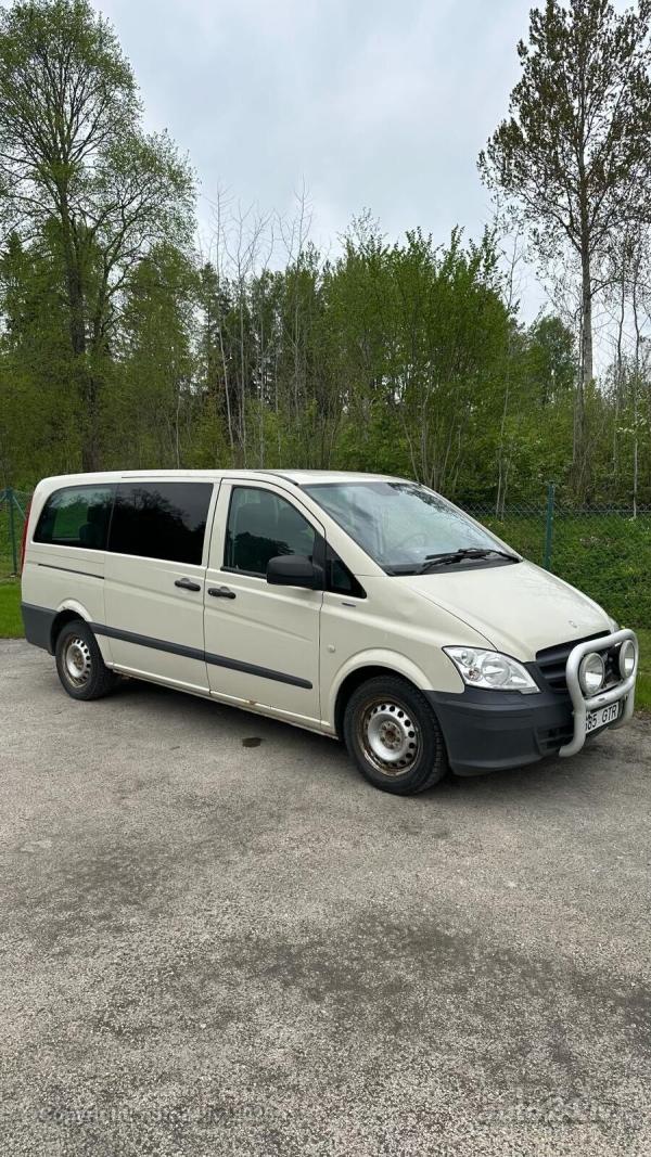 Smilšu krāsa Mercedes-Benz Vito 2013 Tallina, ar dzinēja tilpumu 2.10 L un nobraukumu 217 tūkst. km par 11900 €, foto 3 vietnē AUTOMOTO.COM.LV