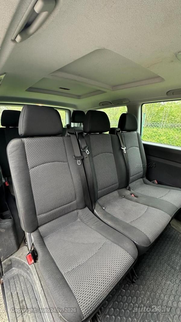 Beige Mercedes-Benz Vito 2013 in Tallinn, with an engine capacity of 2.10 L and mileage of 217 thousand km for 11900 €, photo 7 on AUTOMOTO.COM.LV