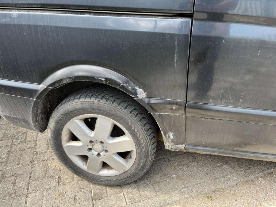 Melns Mercedes-Benz Vito 2005 Jonava, ar dzinēja tilpumu 2.15 L un nobraukumu 433 tūkst. km par 2500 €, foto 7 vietnē AUTOMOTO.COM.LV