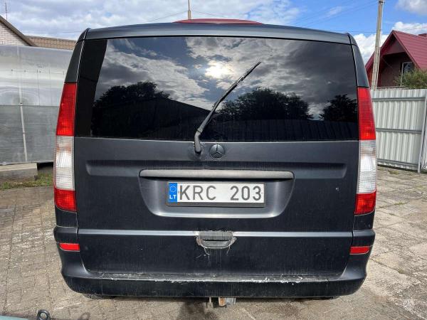 Black Mercedes-Benz Vito 2005 in Jonava, with an engine capacity of 2.15 L and mileage of 433 thousand km for 2500 €, photo 9 on AUTOMOTO.COM.LV