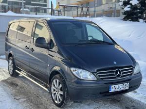 Black Mercedes-Benz Vito 2006 in Vilnius, with an engine capacity of 2.20 L and mileage of 376 thousand km for 5400 €, photo  on AUTOMOTO.COM.LV