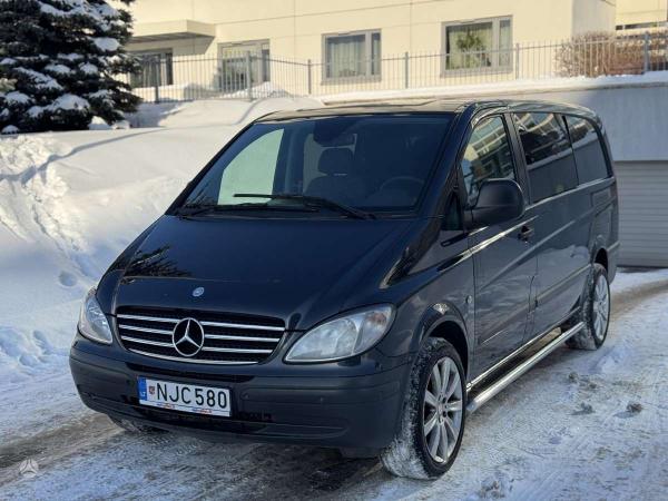 Black Mercedes-Benz Vito 2006 in Vilnius, with an engine capacity of 2.20 L and mileage of 376 thousand km for 5400 €, photo 3 on AUTOMOTO.COM.LV